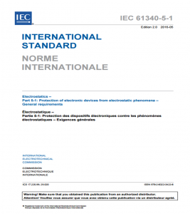 ESD-Standard IEC 61340-5-1 - Armeka AB